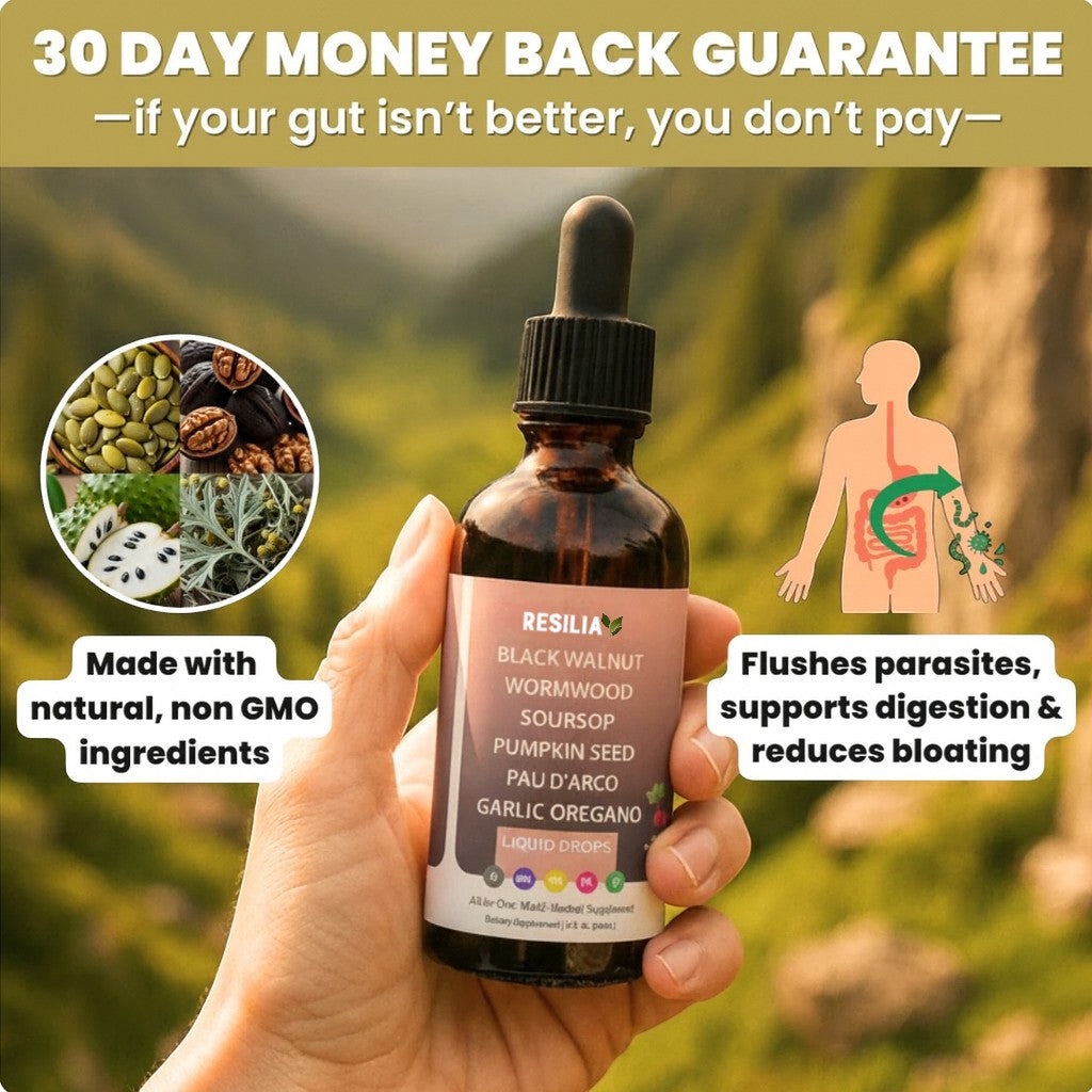 Resilia® Black Walnut Wormwood Parasite Cleanse